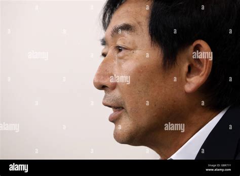 Japanese Actor And Television Personality Junichi Ishida Speaks During A Press Conference In