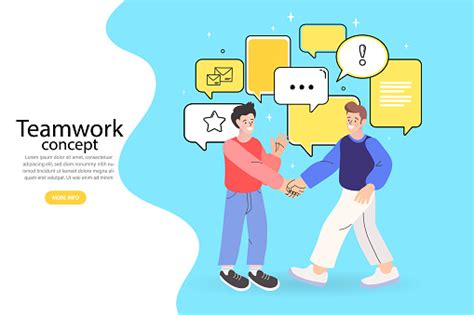 두 비즈니스 파트너 핸드쉐이킹 팀워크 및 협상 개념 사업가 악수 만화 평면 디자인 스타일 금융 금융 중개자 벡터 그림입니다 남성에 대한 스톡 벡터 아트 및 기타 이미지