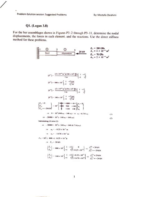 Finite Element Exam Prep Pdf Physics Economic Sectors
