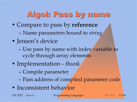 Cse3302 Programming Languages Notes Continued Ppt Download