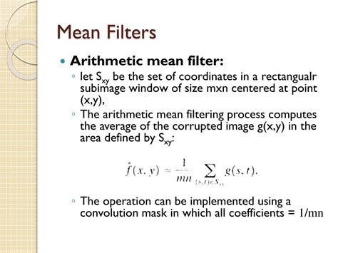 Ppt Ch5 Image Restoration Powerpoint Presentation Free Download Id2930202