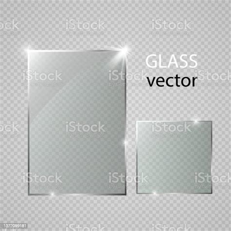 투명 한 배경에 벡터 유리 배너 빈 투명 유리 프레임 벡터 배경을 정리합니다 3차원 형태에 대한 스톡 벡터 아트 및 기타 이미지 3차원 형태 Mdf 파일에 아크릴