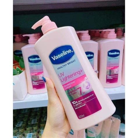 Vaseline Uv Lightening Pink White Body Lotion Shopee Malaysia