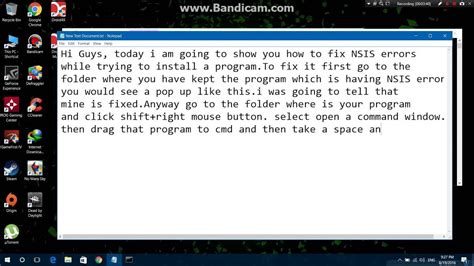How To Fix NSIS Errors While Trying To Install A Program YouTube