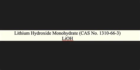 Lithium Hydroxide Monohydrate At Best Price In Mumbai By Chemicorp Specialities India Llp Id