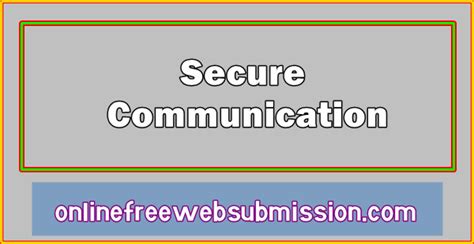 Secure Communication
