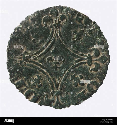 Counting Token With A Shield Of Six Lilies Surmounted By A Crown