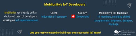 IoT Developer IoT Engineer Salary Review Mobilunity