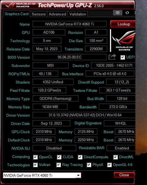 Techpowerup Gpu Z 2 56 0 Released Techpowerup