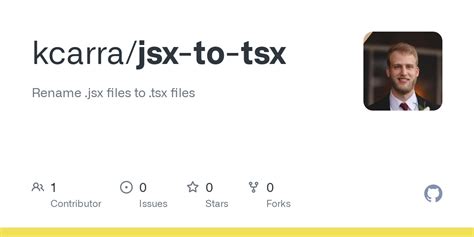 github kcarra jsx to tsx rename jsx files to tsx files