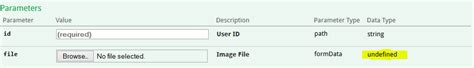 Swashbuckle Swagger Ui Formdata Type Undefined Stack Overflow