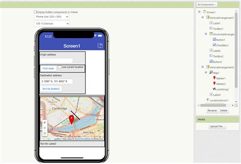 linestring maps function app inventor for ios mit app inventor