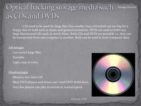 Storage Devices PPT