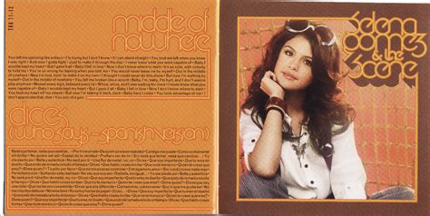 Encarte Selena Gomez And The Scene When The Sun Goes Down