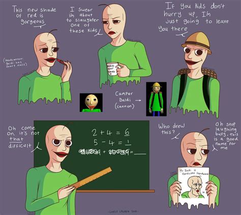 Baldi Art Dump By Lovelylaurenarts On Deviantart Baldis Basics Fanart Baldis Basics Kylie