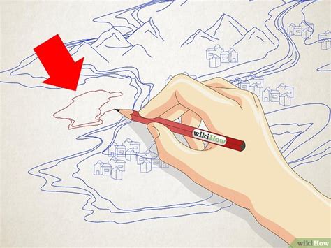 Como Desenhar Um Mapa De Um Local Imaginário 12 Passos