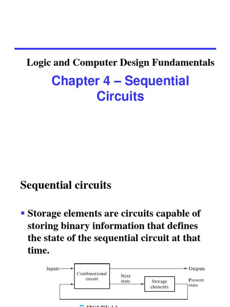 Chap 04 Sequential Circuits Pdf Logic Gate Electronics