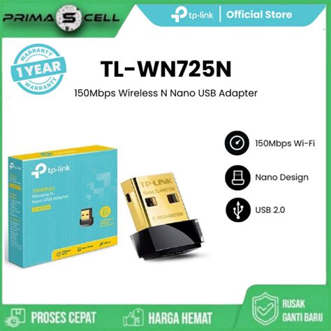 Jual TP Link TL WN725N Usb Wifi Tp Link Adapter Tl Wn725n Tlwn725n Wifi Receiver Pc 150Mbps