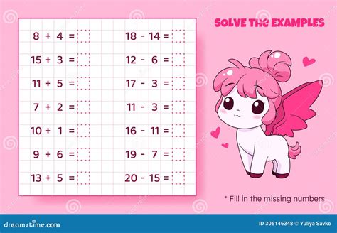 Examples Of Addition And Subtraction Operations Using Integers On