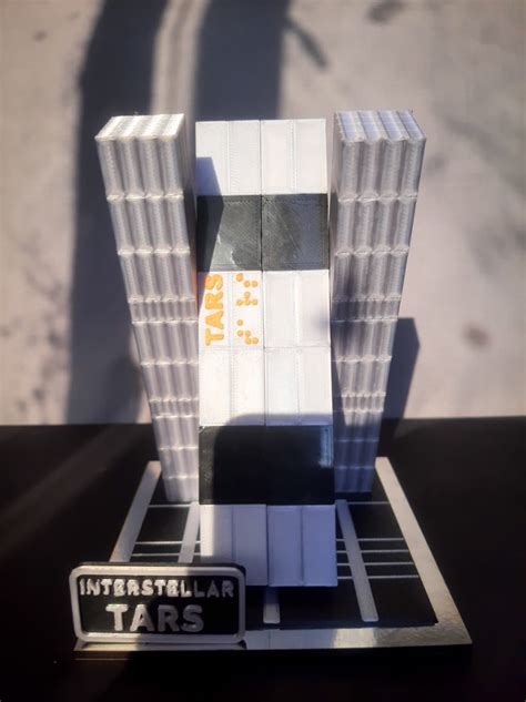 Archivo Stl Tars Interestellar ⚽ ・modelo Imprimible En 3d Para Descargar・cults