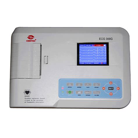 Electrocardiógrafo Digital de Tres Canales ECG 300G Ekimed