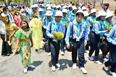 လူရည်ချွန်ကျောင်းသား သူများ ပုဂံလူရည်ချွန်စခန်းသို့ရောက်ရှိ