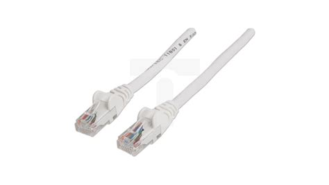 Patch Cord Cat5E UTP 2 0M Biały 100 Miedź ICOC U5EB 020 WH INTELLINET TIM SA