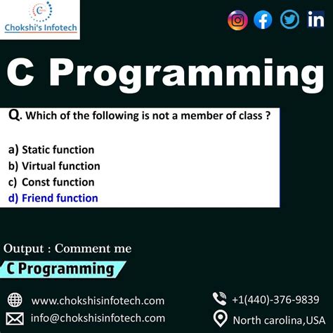 Gaurav Chokshi On Linkedin Function Cprogramming Programming