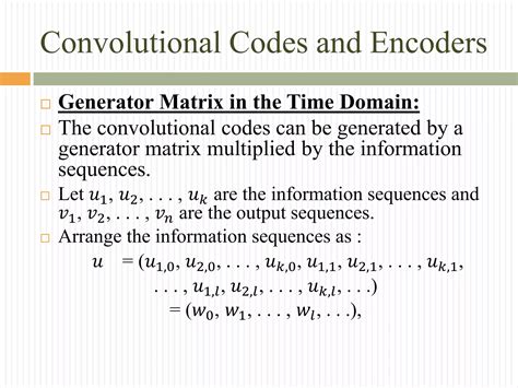 Convolutional Codes Pptx