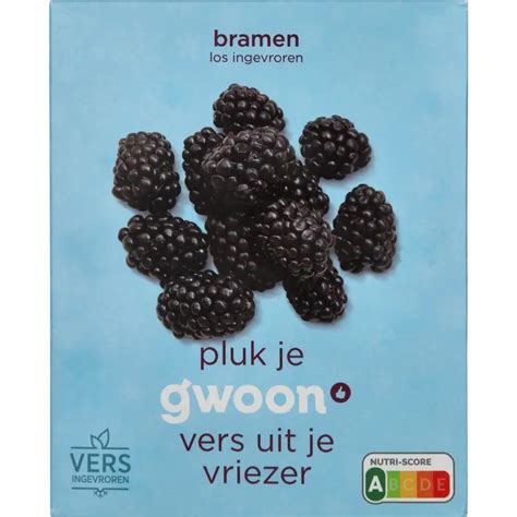 Gwoon Zwarte Bessen Bevroren 250 G Diepvries Fruit Groenten And Kruiden Joybuy