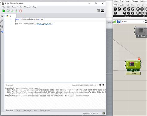 How To Solve Rhinowip Rs Function Has No Attribute