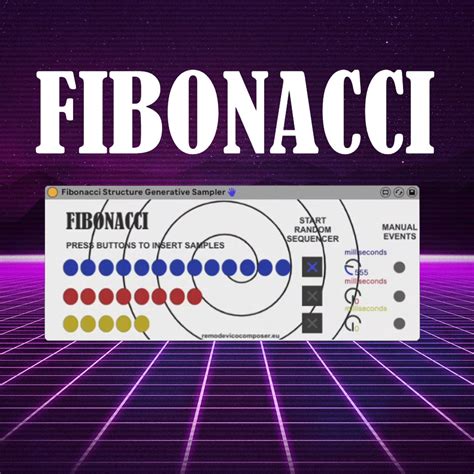 Fibonacci Structure Generative Sampler Version 10 By Remodevico On