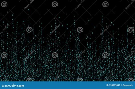 Binary Code Cyber Monday Sale Background Stock Vector Illustration Of Background Coding