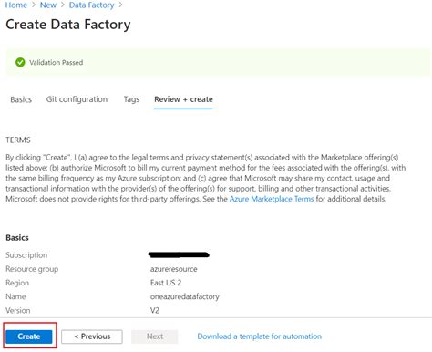 Create Azure Data Factory Sql Bi Tutorials