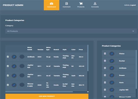 GitHub Tam NhuBh Motorbike Online Store