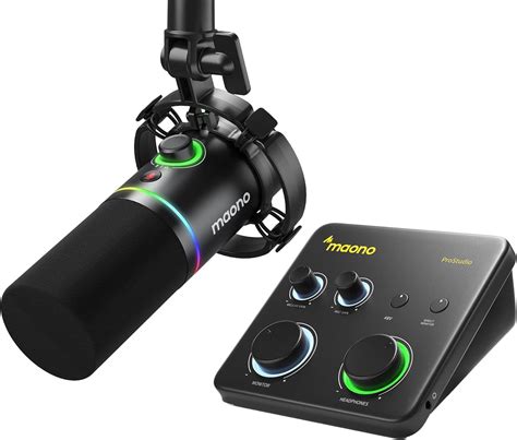 Maono Usb Audio Interface For Pc And Xlr Dynamic Microphone