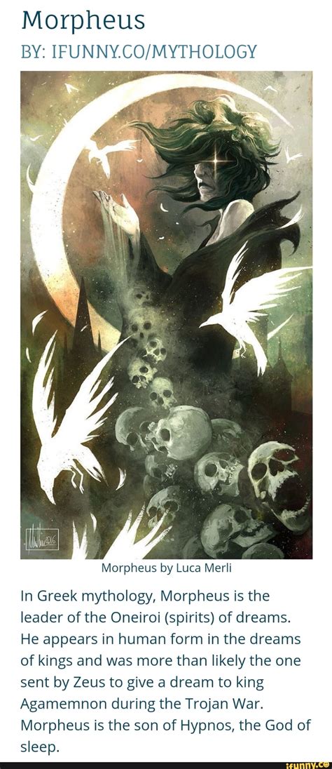 Morpheus God Of Dreams