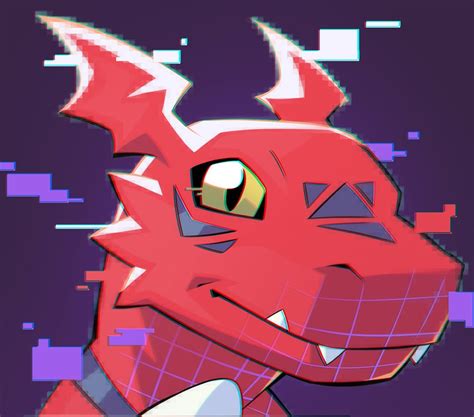 Guilmon Digimon Drawn By Tillo Digitaltillo Danbooru