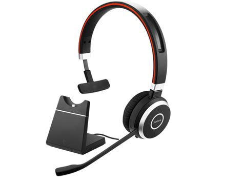 Jabra Evolve Se Mono Wireless Headset Bluetooth Headset With Noise Cancelling Microphone