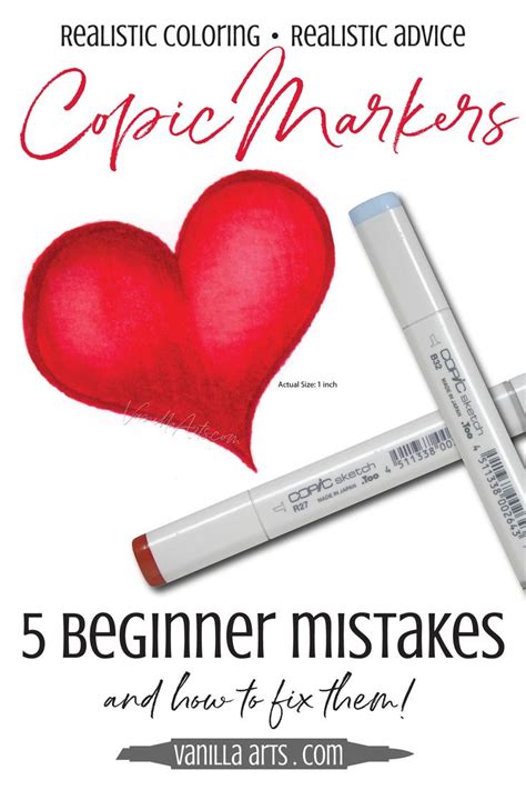 5 Beginner Copic Marker Mistakes And How To Fix Them Copic Markers