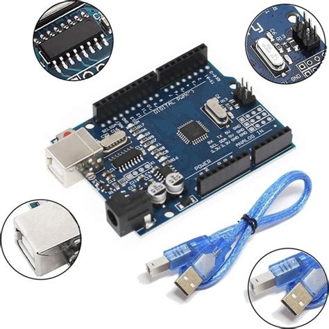 Microcontroller Board 2x Met Usb Kabel Voor Arduino Ide Projecten Bol