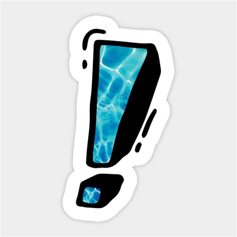 Exlamation Mark Exclamation Mark Sticker Teepublic