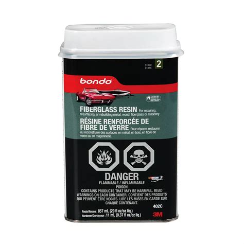 Bondo Fibreglass Resin The Home Depot Canada