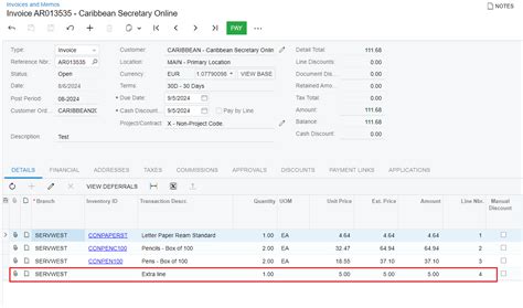 invoice lines print before so lines community