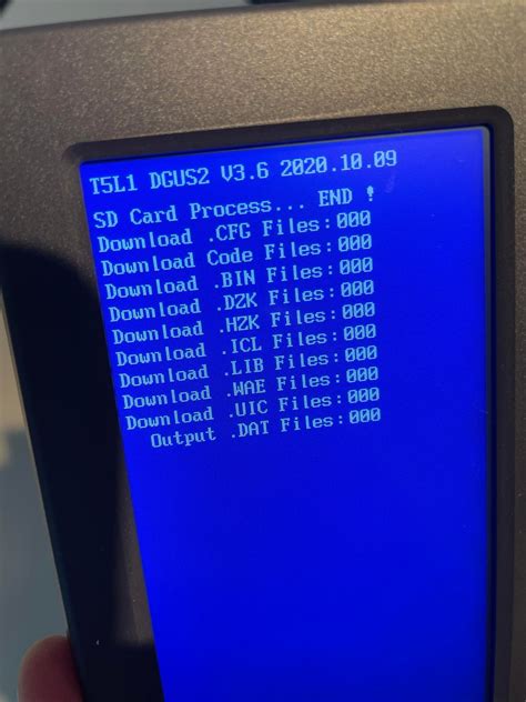 Firmware Not Updating Relegooneptune3