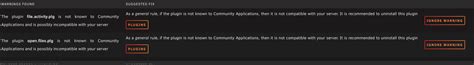 [plugin] ca fix common problems page 97 plugin support unraid