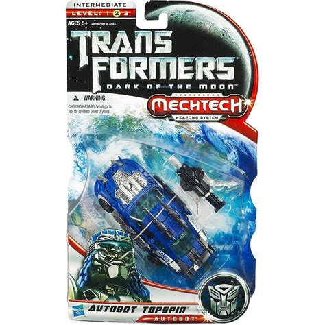 Transformer Autobot Topspin Deluxe Class Level 3 Dark Of The Moon