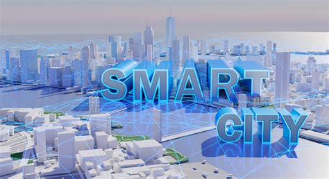 아키텍처 배너 기술이 있는 기술 무선 네트워크 통신 스마트 시티 3d 렌더링 3d 렌더링 도시에 대한 스톡 사진 및 기타 이미지