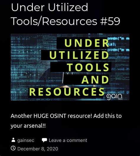 Osint Unified Research Tool Search Engine Artofit