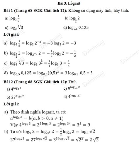 Hàm Logarit Là Gì Tìm Hiểu Chi Tiết Và Ứng Dụng Thực Tế